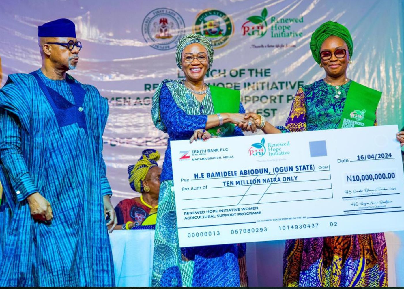 Agriculture is the Key to Nigeria’s Economic Growth, says First Lady ...