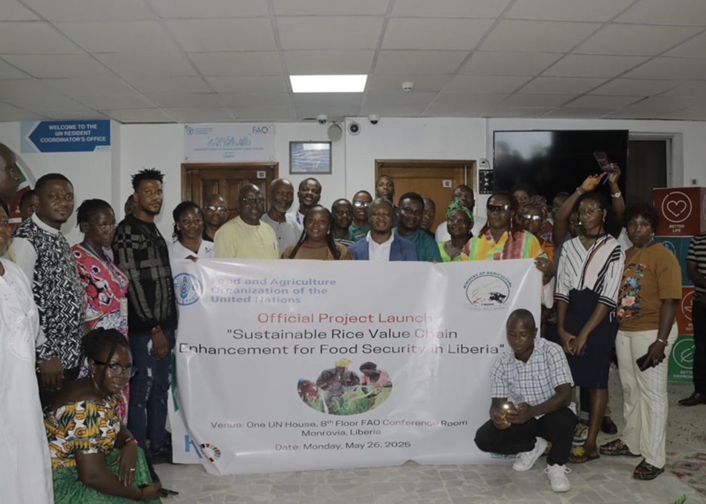 Liberia Launches New Rice Project to Boost Food Security - AgroCentric ...