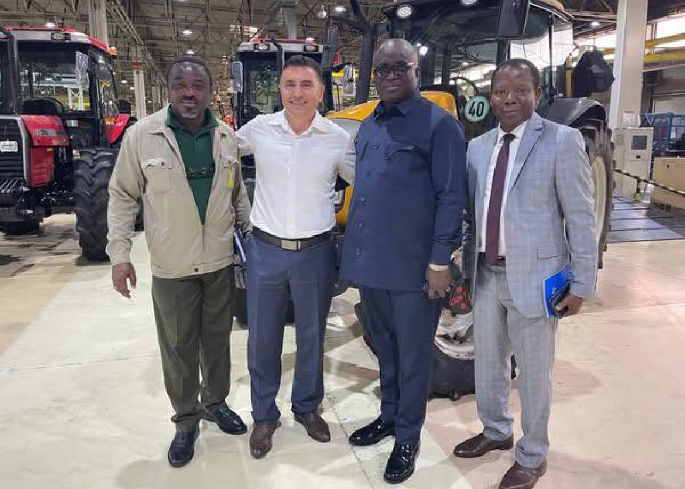 Ghana Signs Agreement to Build Local Tractor Plant for Farmers ...