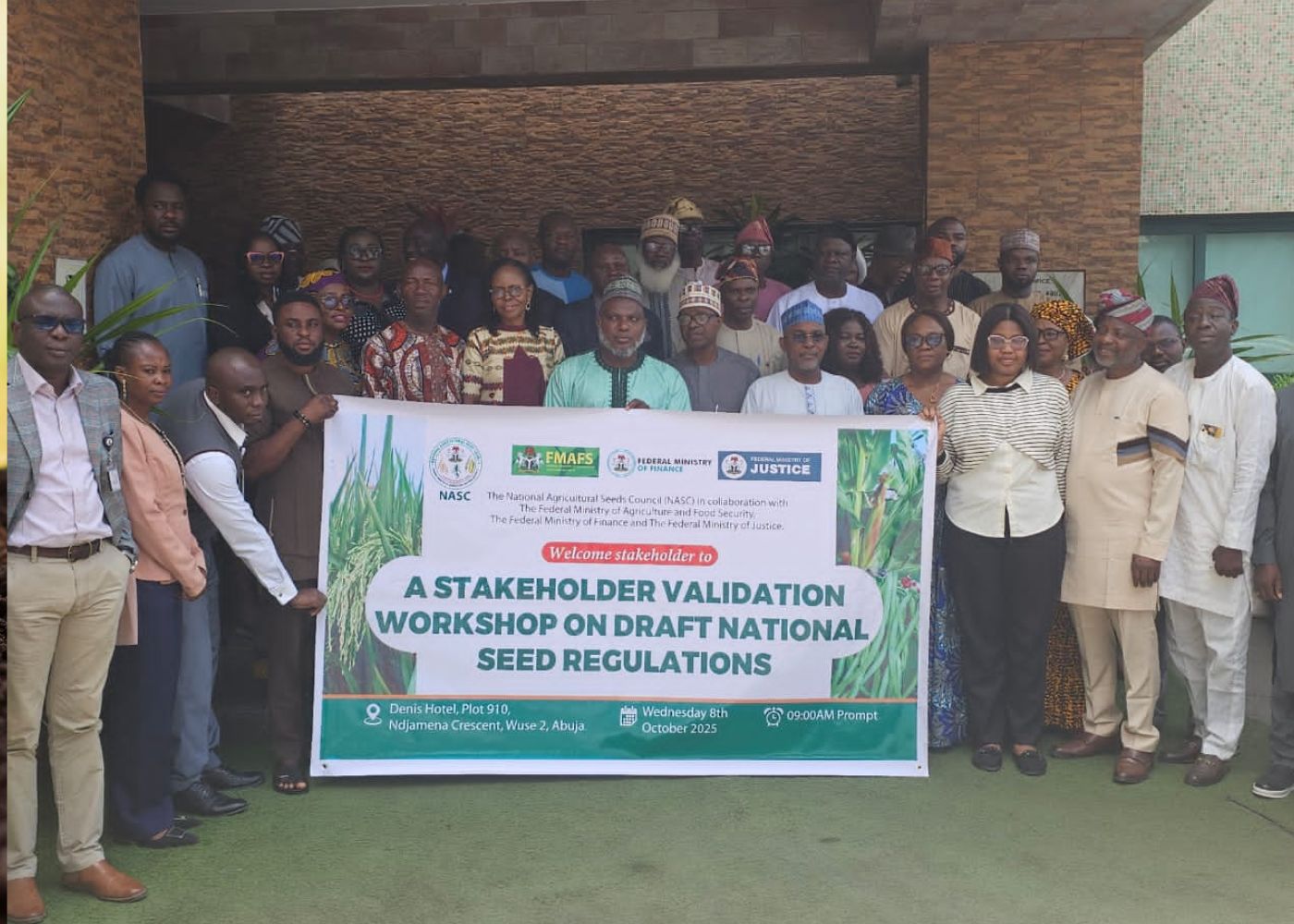 NASC, Stakeholders Partner to Approve New Seed Regulations ...